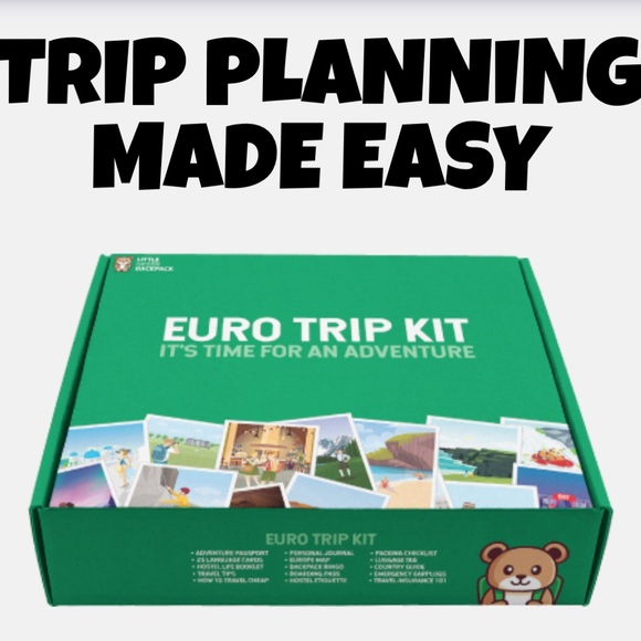 Other | Euro Trip Kit Travel Box New | Poshmark